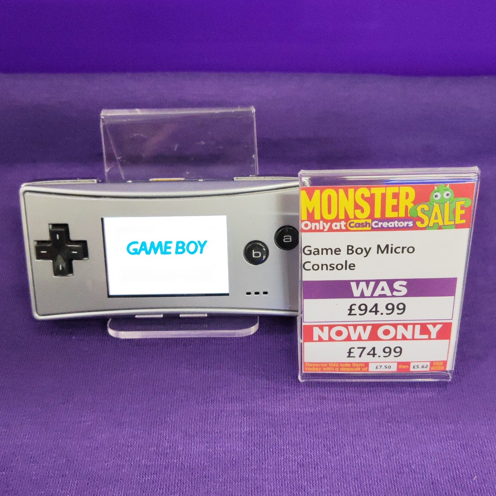 Pre-owned Game Boy Micro Console - Own4Less